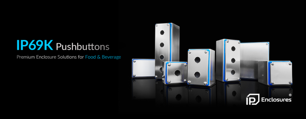 IP69K Hygienic Pushbutton Enclosures - IP Enclosures