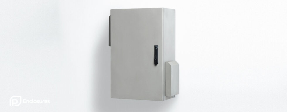Pole-Mounted Stainless Steel Field Cabinets - IP Enclosures