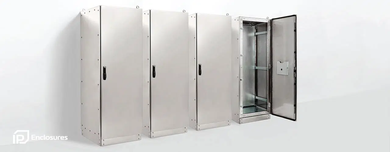 Stainless Steel Floor Standing Electrical Cabinets | IP Enclosures